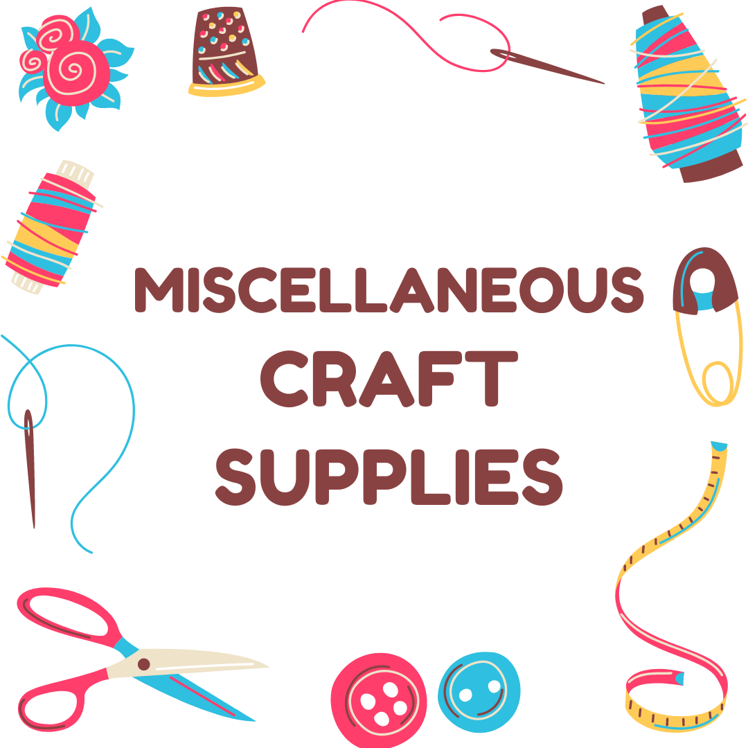Miscellaneous Craft Supplies – Recycled Threads